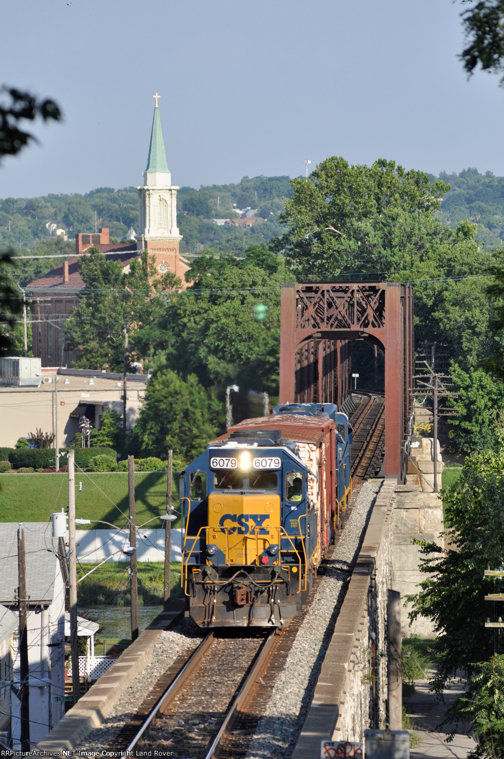 CSXT 6079 On CSX Y 201 Westbound